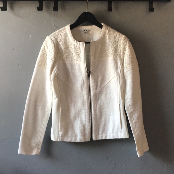 CAbi | Jackets & Coats | Cabi White Occasion Jacket | Poshmark